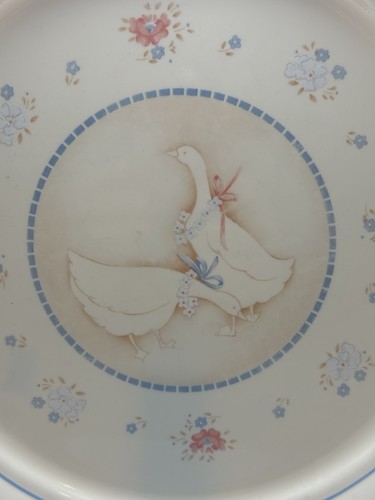 Corelle Country Promenade Dinner Plate 10" Goose Geese Vintage | eBay