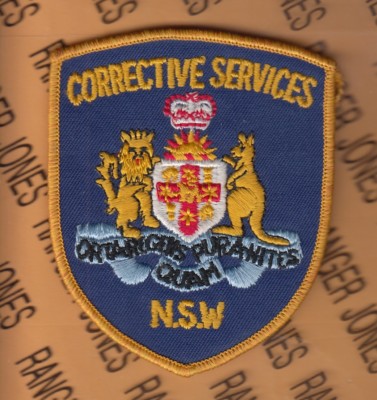 CORRECTIVE SERVICES New South Wales Police Law Enforcement patch | eBay