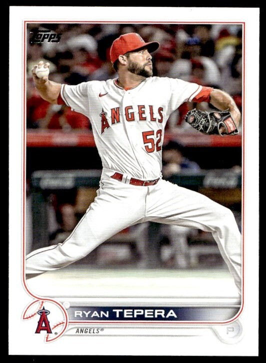 2022 Topps Update Ryan Tepera Los Angeles Angels #US241 | eBay