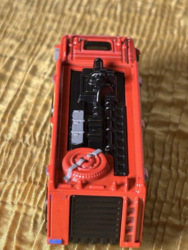 Custom Matchbox Scania XT Firetruck 1:64 M Case Mainline Fire Engine | eBay
