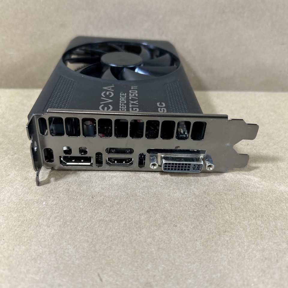 EVGA NVIDIA GTX 750 Ti SC 2GB GDDR5 PCI-Express x16 Gaming Graphics ...