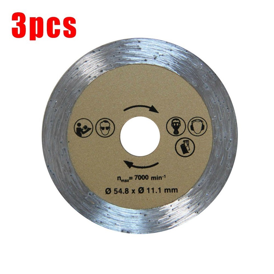 Working Cutting Disc Tool 3pcs Circular Saw Disc Cutting Masonry Tiling ...