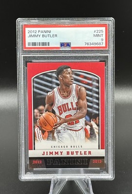 2012-13 Panini #225 JIMMY BUTLER Rookie (RC) 🔥 PSA 9 🔥 Warriors | eBay