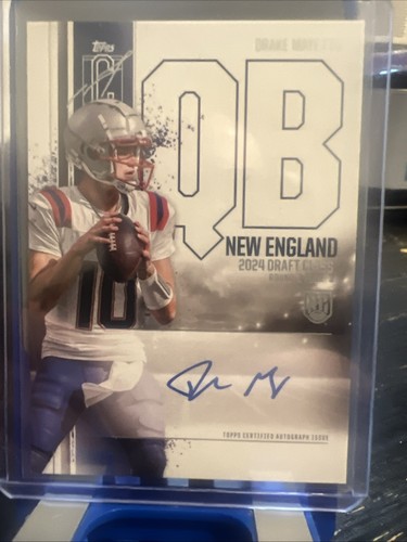 🔥🔥2024 Topps Signature Rookie Class Auto Variation Drake Maye #RCA-DM ...