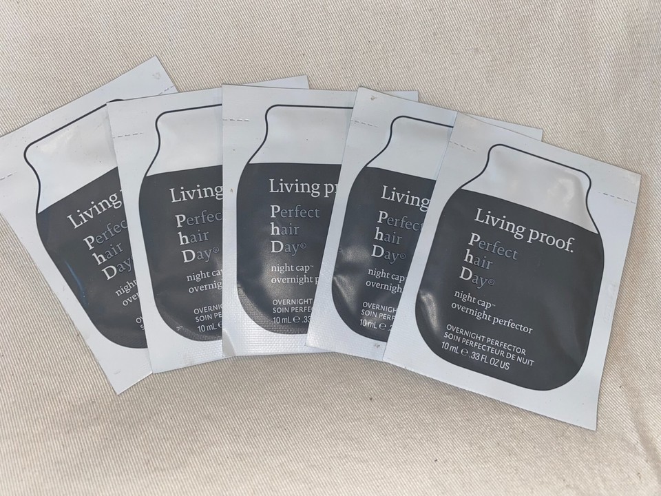 5 Pack 10 ml Living Proof Perfect Hair Day Night Cap Overnight ...
