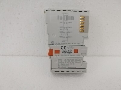 BECKHOFF EL1008 EtherCAT Terminal, 8-channel digital input, 24 V DC, 3 ...