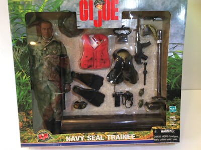 Vintage 2000 Hasbro GI Joe: US Navy SEAL Trainee 12" GI Joe (NIB) | eBay