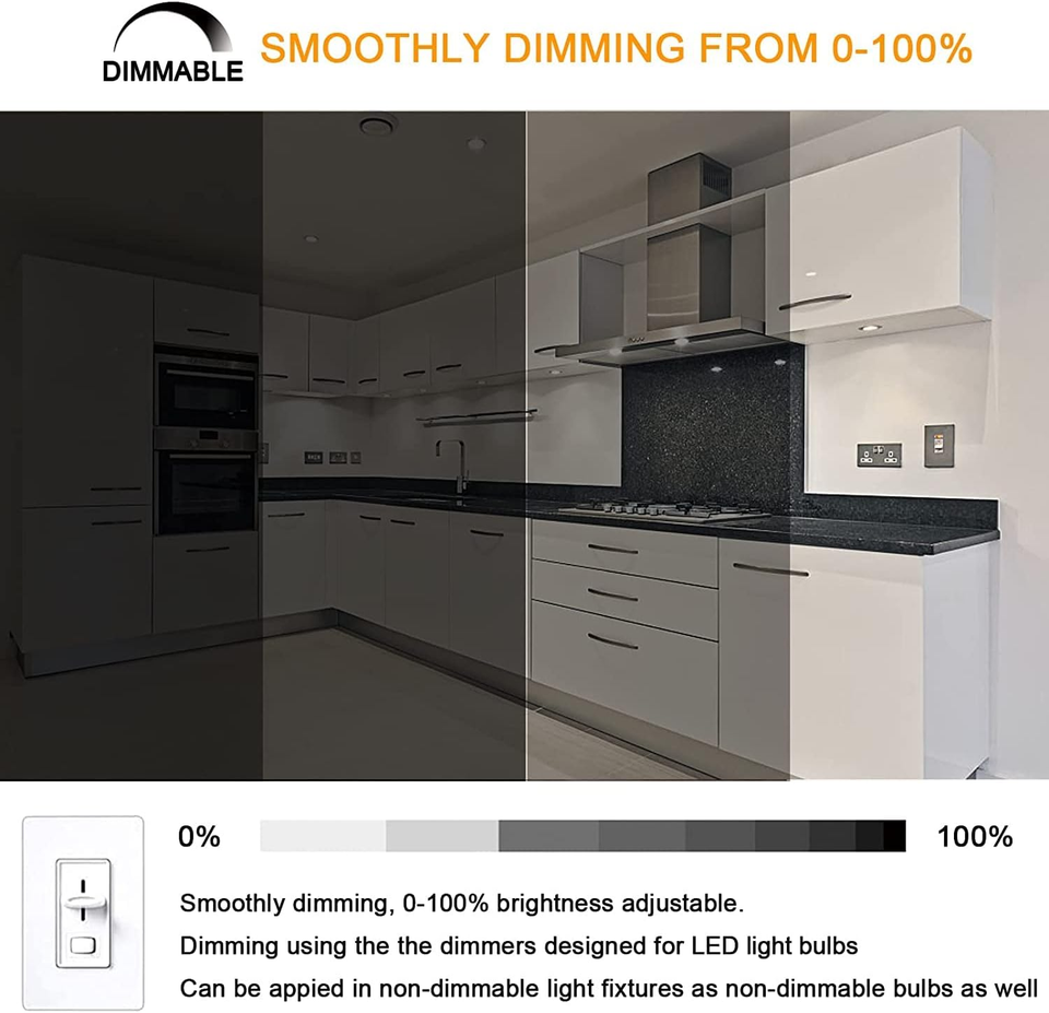 G8 LED Bulb Dimmable 3W T4 JCD Type Bi-Pin Base Daylight White 6000K ...