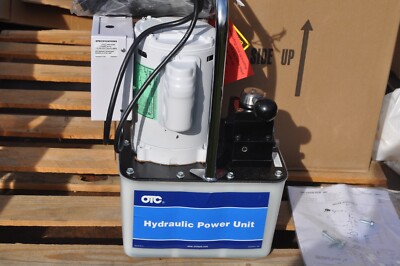 SPX POWER TEAM OTC 4046 Hydraulic PUMP 9500 4WAY VALVE DOUBLE ACTING ...