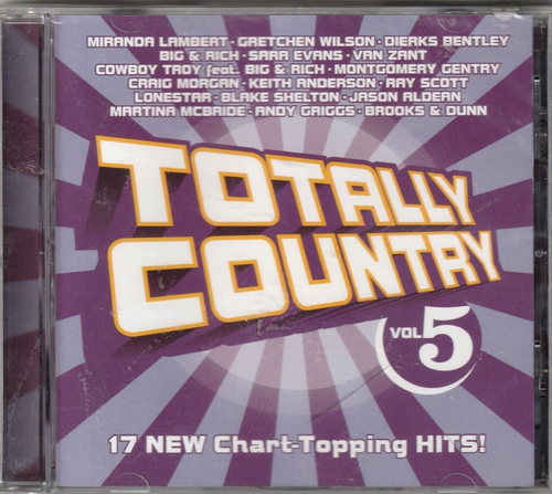 Totally Country, Vol. 5 by Various Artists (CD, Feb-2006, Sony BMG) for ...