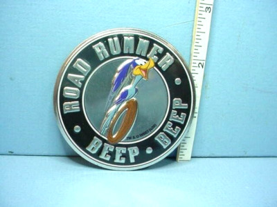 Miniature "Road Runner" Beep Beep Advertising Sign Metal 1/12th Sc | eBay