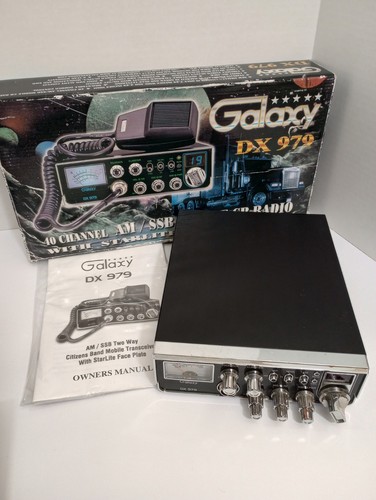 Galaxy DX 979 CB SSB radio - Untested | eBay