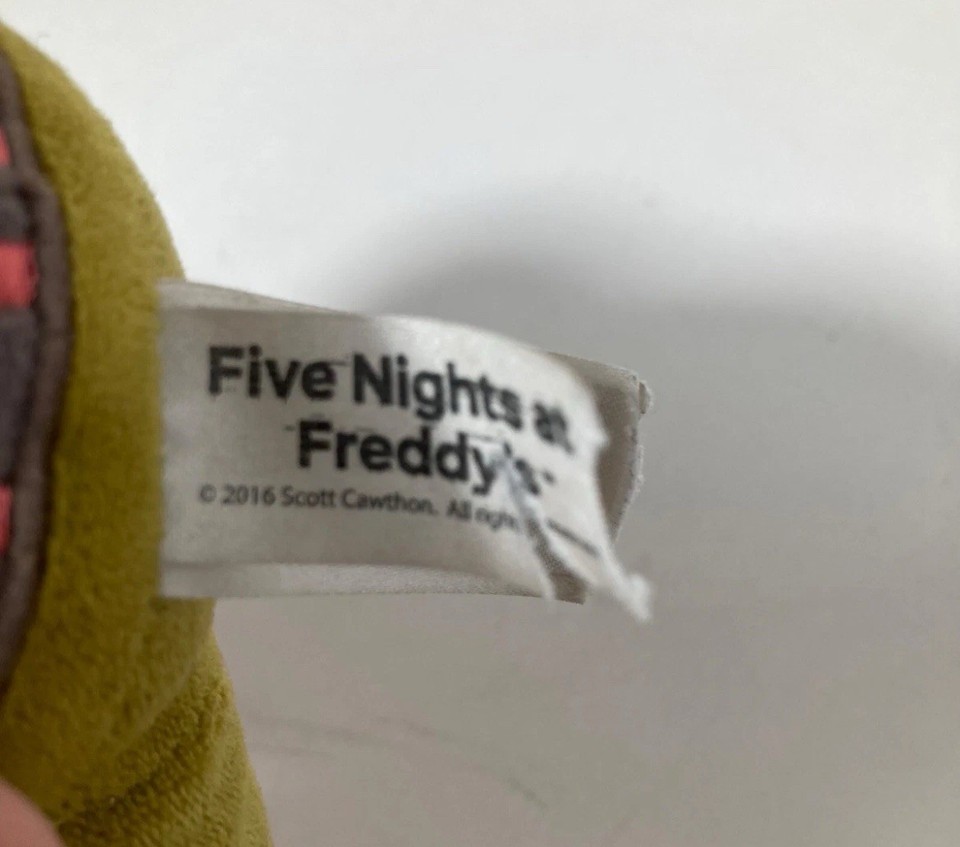 Fnaf Springtrap Plush 2016 Funko Collectible Plushie Five Nights At ...