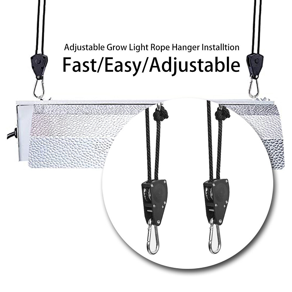 2-12X Camping Ratchet Pulley Tent Guide Rope Adjustable Guy Line ...