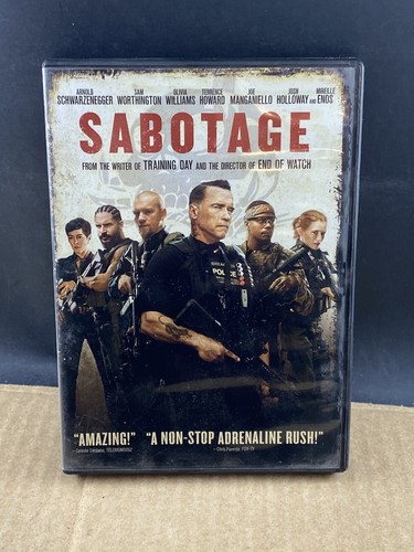 Sabotage DVD, MULTIPLE DVD'S SHIP FREE! | eBay