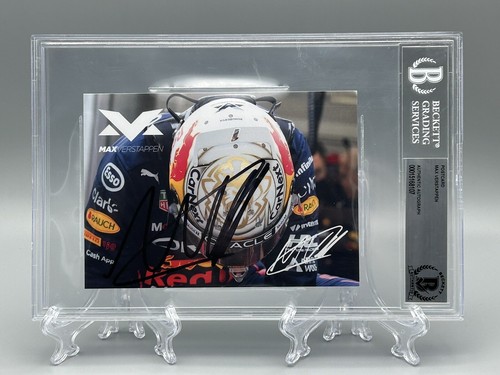 Max Verstappen Signed Auto Autographed Postcard Red Bull F1 Champion On ...