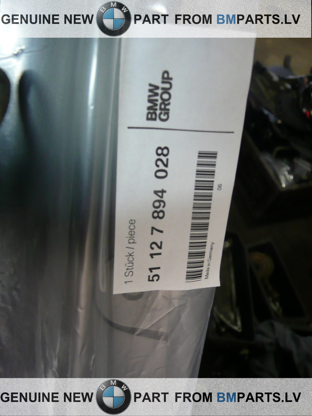 NEW GENUINE BMW 3 E46 M PACKAGE REAR BUMPER DIFFUSER PANEL 51127894028 ...