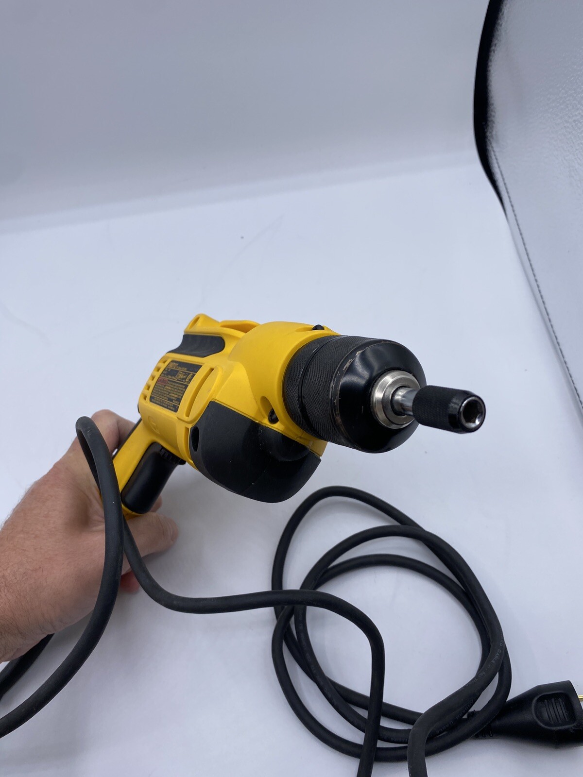 DEWALT DWD112 Heavy-Duty 3/8" VSR Pistol Grip Drill w/ Keyless Chuck ...