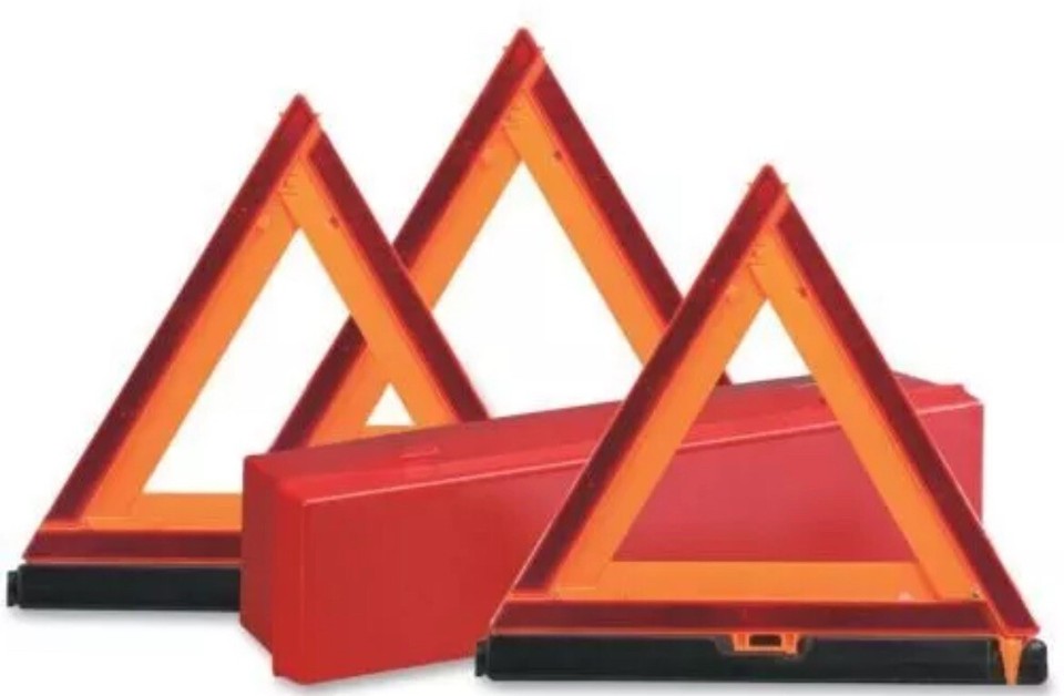Qty: 2 SATE-LITE 711-00 Early-Warning Triangle Triple Kits | eBay