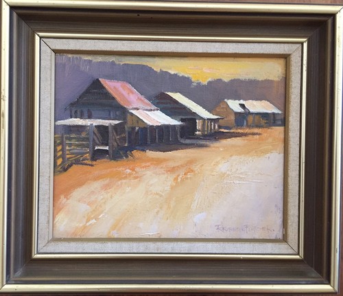 Russell Fletcher. Original Oil Painting. A listed Australian artist. | eBay