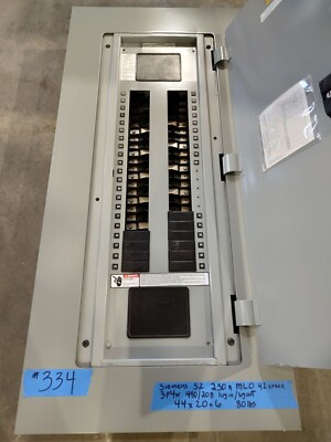 Electrical Panels & Boards - 208V 120V 240V