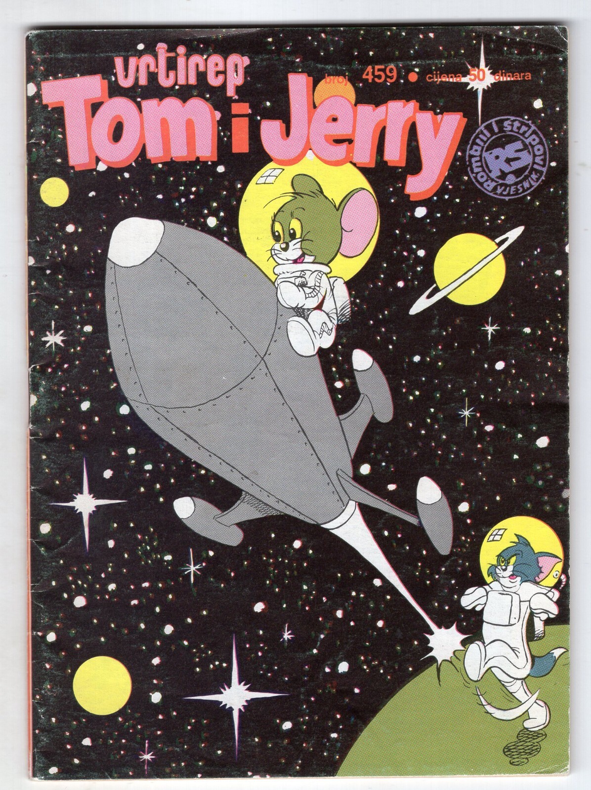 Slovenia Foreign Comic Digest Urtirep TOM and JERRY #459 1985 Space ...
