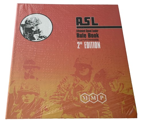 ASL ADVANCED SQUAD LEADER 2ND EDITION RULE BOOK MMP SHRINK WRAPPED ...