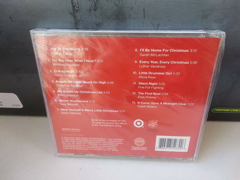 Target "Songs For A Cause" CD * 2008 Holiday Christmas Songs * Clarkson ...