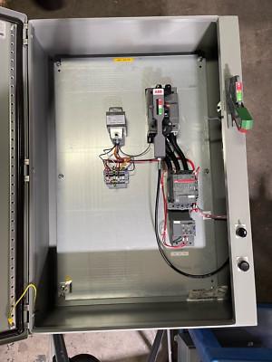 Pump Control Panel Size 4 100HP@480V FLNG, CB,HOA,STRT,CPT N4/12 1-yr ...