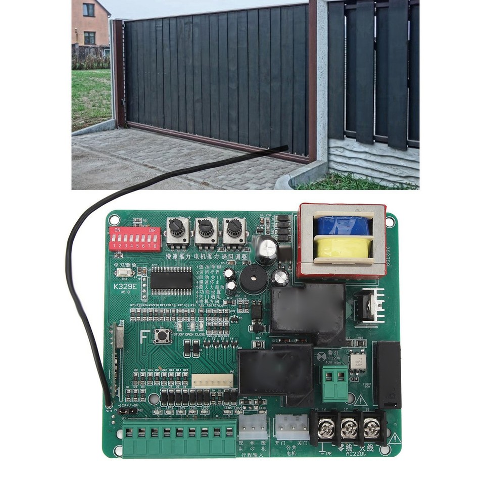 Control Board For Sliding Gate Opener Universal Electric Door ...