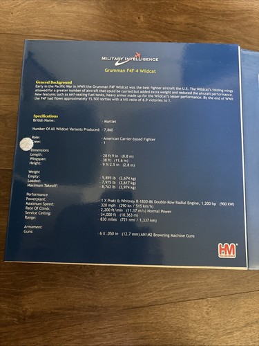 GRUMMAN F4F WILDCAT -OPERATION TORCH 1942 USS RANGER - 1:48 HOBBY ...