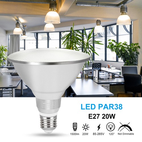 PAR38 E27 20W LED Spot Reflektor Strahler Licht Leuchtmittel 1500LM ...
