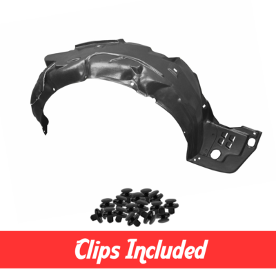 Front Right Passenger Side Fender Liner w/ Clips For 2012-2015 Honda ...