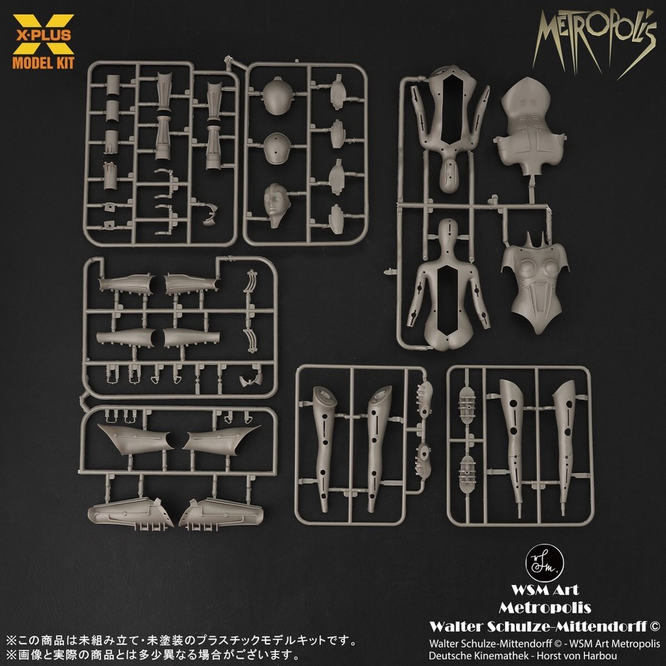 1/8 Metropolis Maria Silver Screen Edition 1:8 scale Plastic Model Kit ...