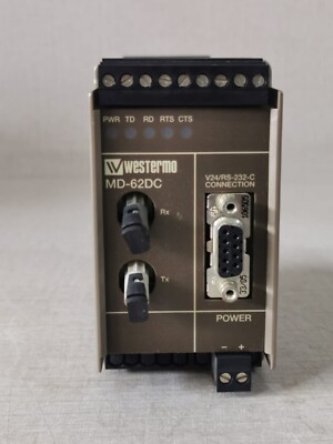 WESTERMO MD-62DC MODEM / Type: MD-62 ST - With Missing & Broken Case ...