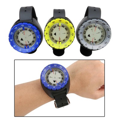 Scuba Diving Compass Depth Gauge Max 50m with Wrist Band Waterproof | eBay