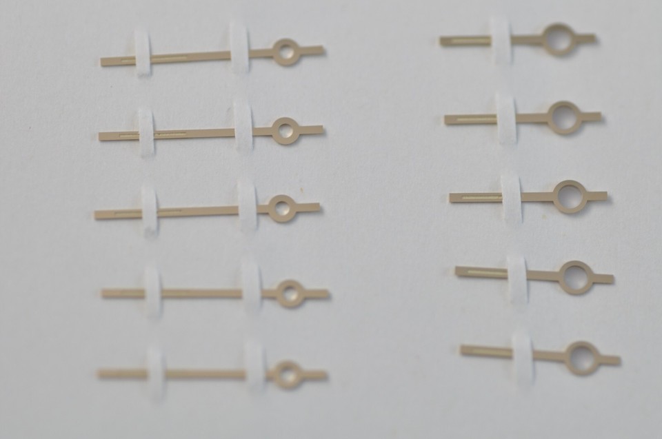 Omega Set of Watch Hands Original 1108 1109 1110 1111 1120 ETA 2892 166 ...