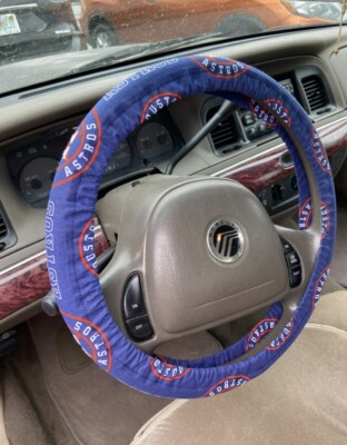 ASTROS Steering Wheel Cover / MLB Houston Astros Baseball Auto Gifts | eBay