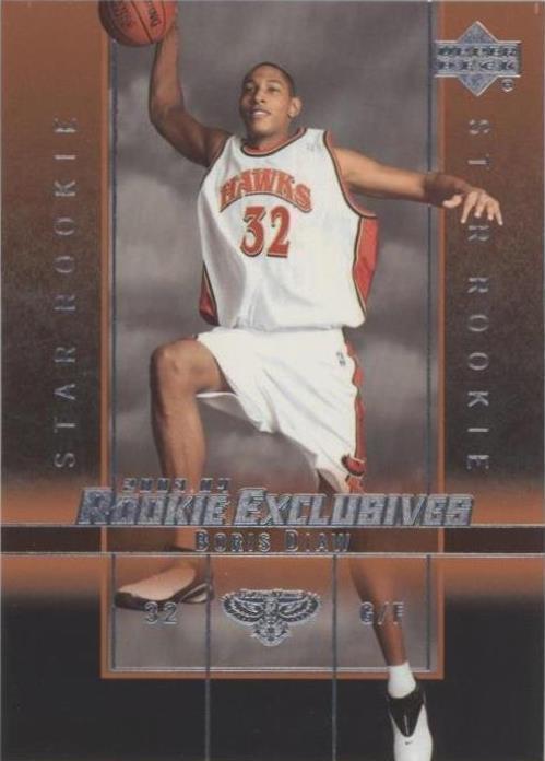 2003-04 Upper Deck Rookie Exclusives - Star Rookie Boris Diaw #17 (RC ...