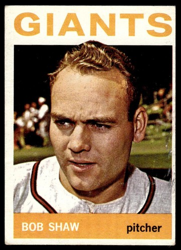 1964 Topps Bob Shaw San Francisco Giants #328 : | eBay