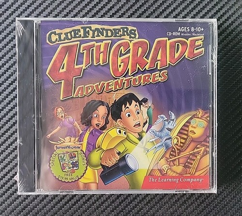 The Learning Company Clue Finders 4th Grade Adventures for PC, Mac ...