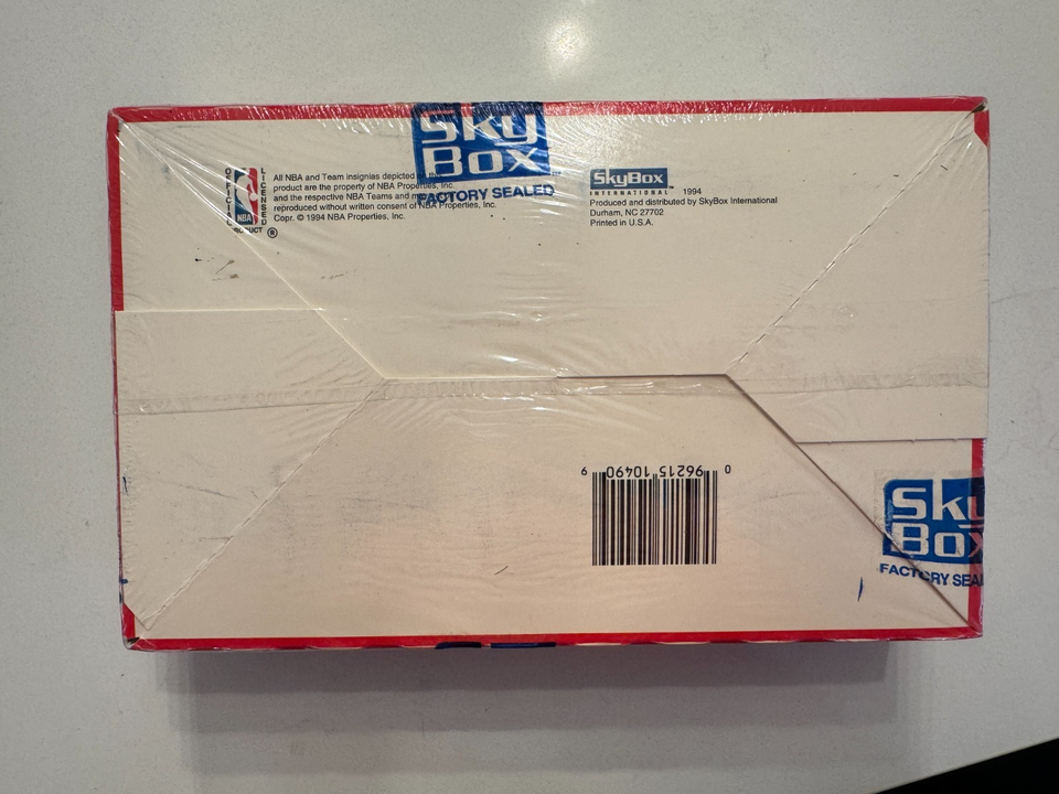 1993-94 SKYBOX NBA HOOPS BASKETBALL SERIES 2 WAX BOX COMPLETE 36 CT ...