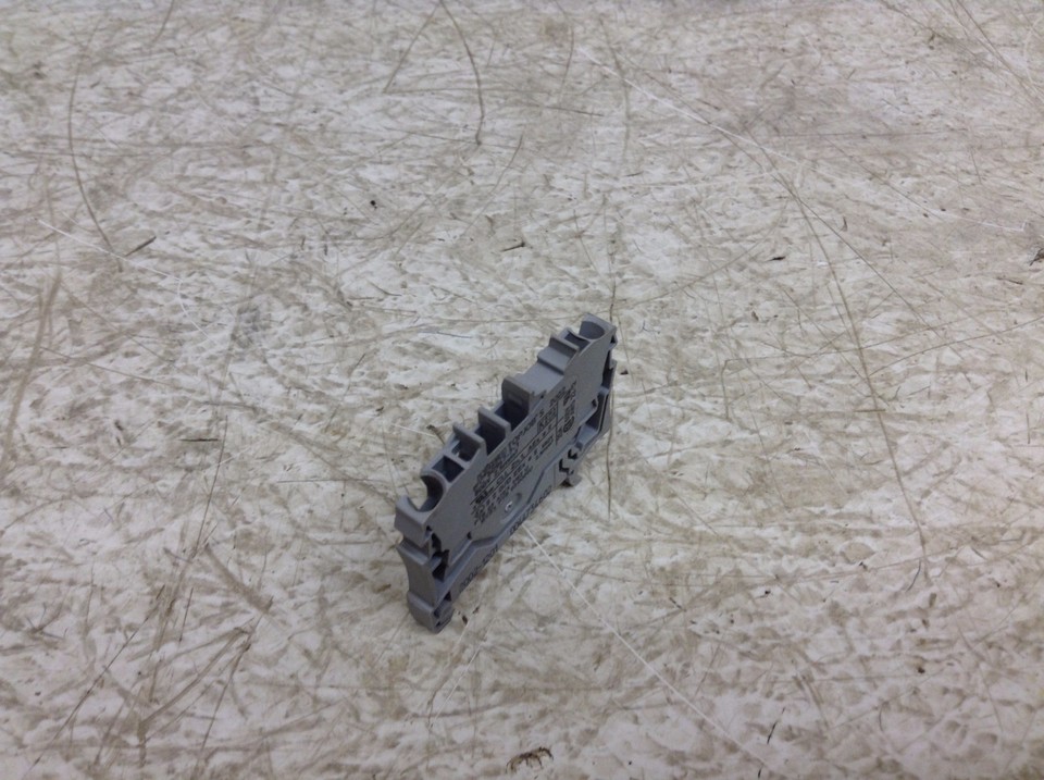 Wago 2002-1201 Gray Grey Wiring Terminal Block Lot of 8 | eBay
