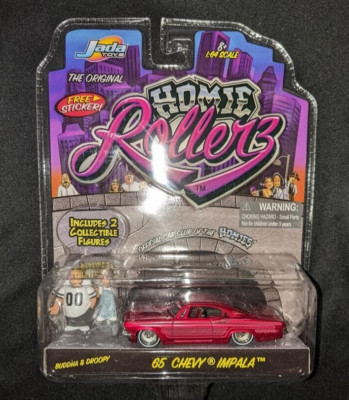 Jada Toys 1:64 Die Cast '65 Chevy Impala Lowrider Homie Rollers - NEW ...