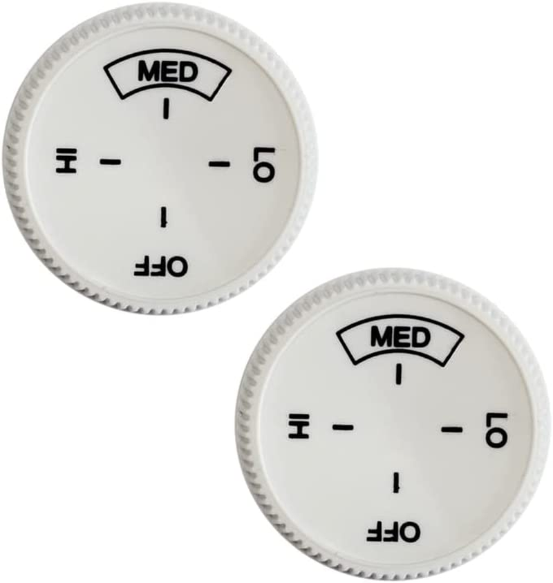 2PCS Baseboard Heater Thermostat Temperature Control Dial Knob ...