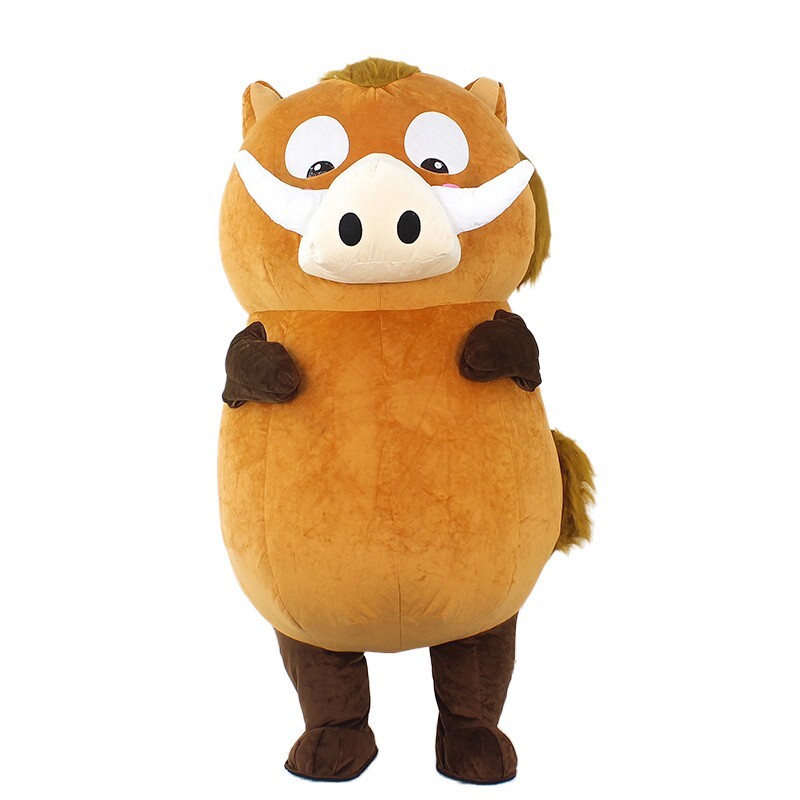 Giant Wild Boar Inflatable Costume Mascot Plush Halloween Cosplay Party ...