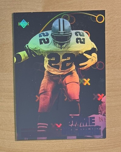 Emmitt Smith 1991 Upper Deck Game Breakers Holo Insert Card #GB5, MINT ...