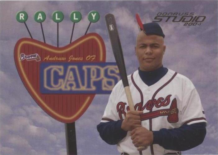 2004 Donruss Studio - Rally Caps Andruw Jones #RC-5 Gold /499 for sale online | eBay