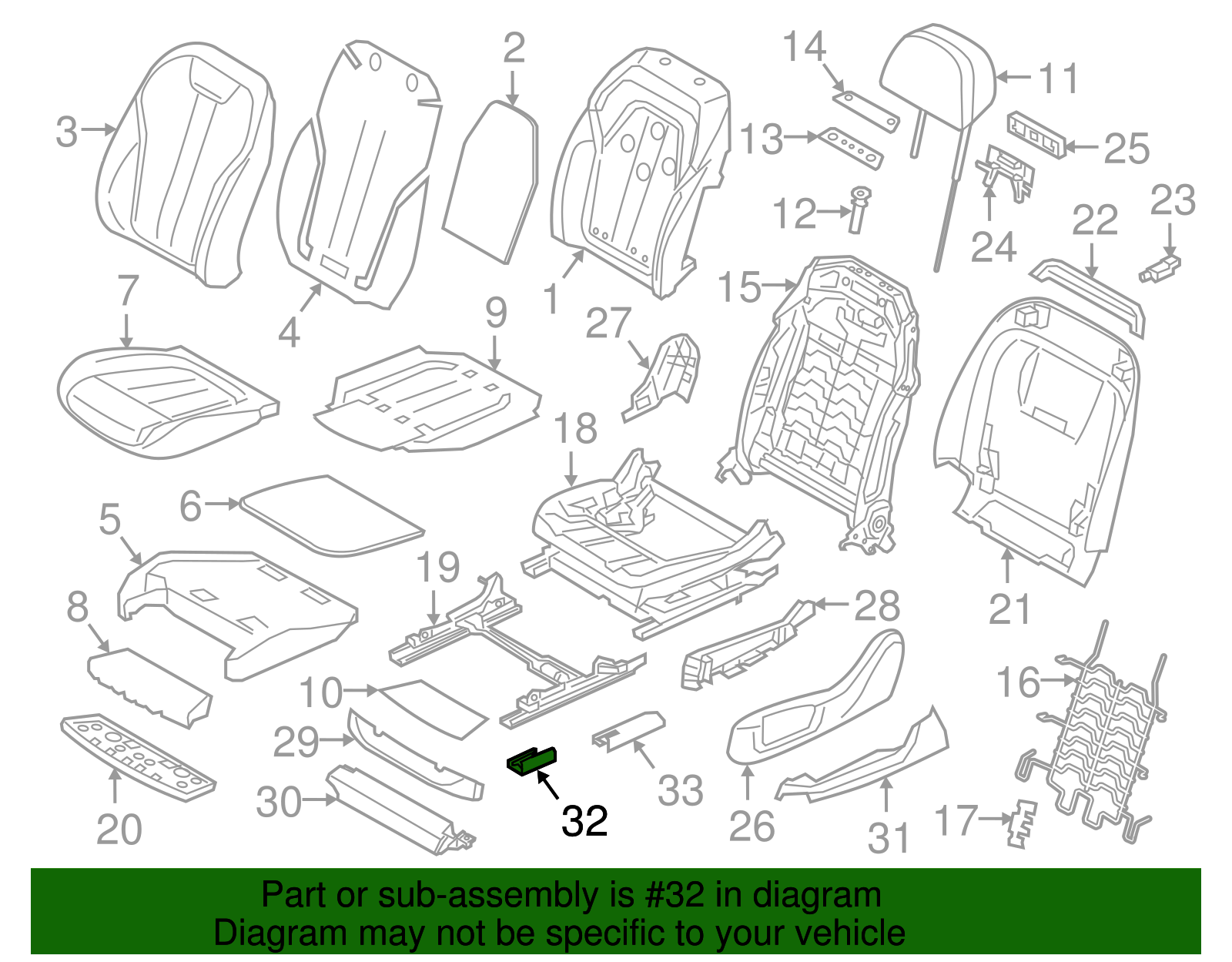 Genuine BMW FT End Track Cover 52107408213 for sale online | eBay