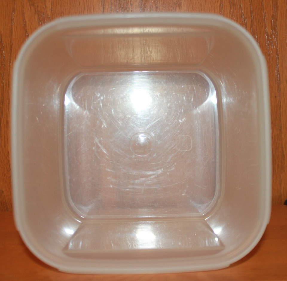 Tupperware Square Container Modular Mates - 17 Cups #3 - Clear with ...